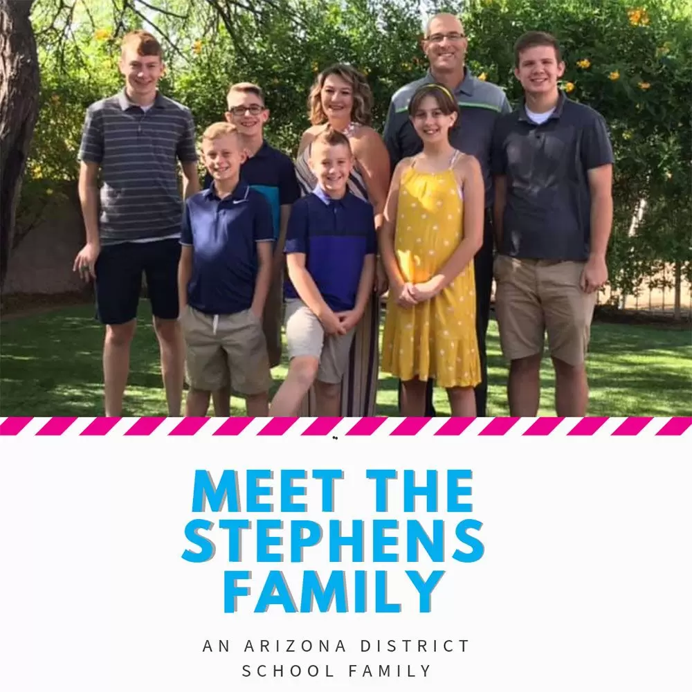 The Stephens Family – Love Your School Arizona